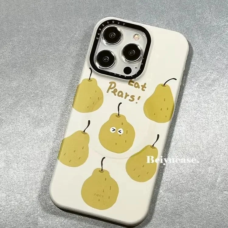 Tomato Print Iphone Case With Popsocket Grip on Luulla