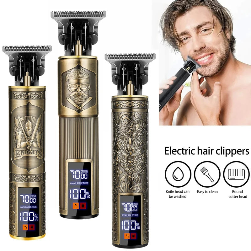 Decorative Knight Design Electric Hair Clipper Set on Luulla