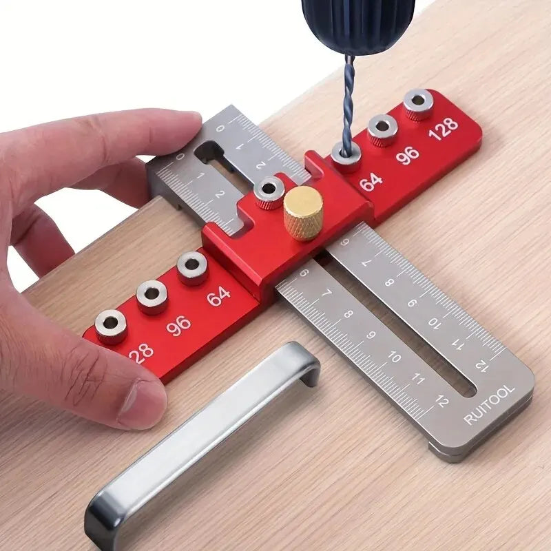 Precision Drilling Guide Jig Adjustable Woodworking Tool on Luulla