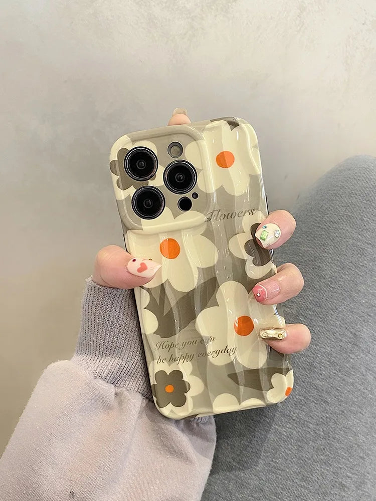 Floral Patterned Protective Case For Iphone Models on Luulla