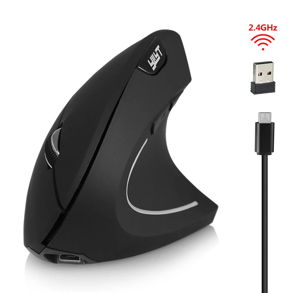 Ergonomic Wireless Vertical Mouse With Usb Receiver on Luulla