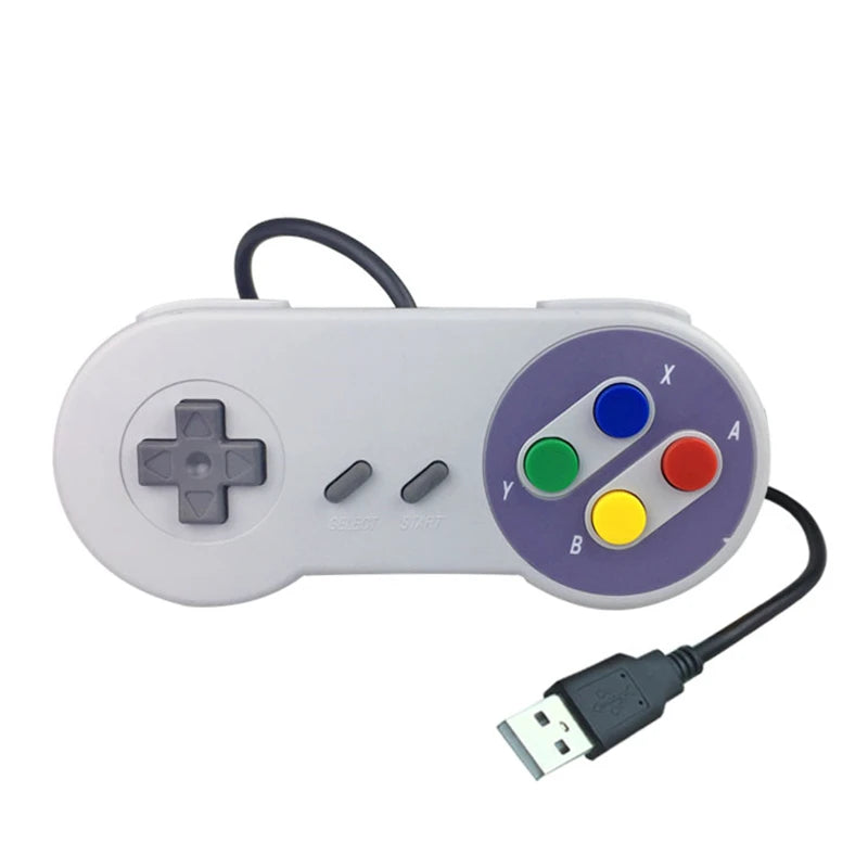 Retro Usb Wired Snes Style Gaming Controller on Luulla