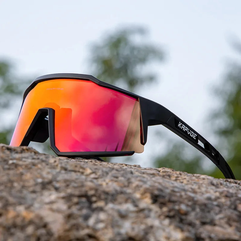 Uv Protection Sport Sunglasses With Mirror Tint on Luulla