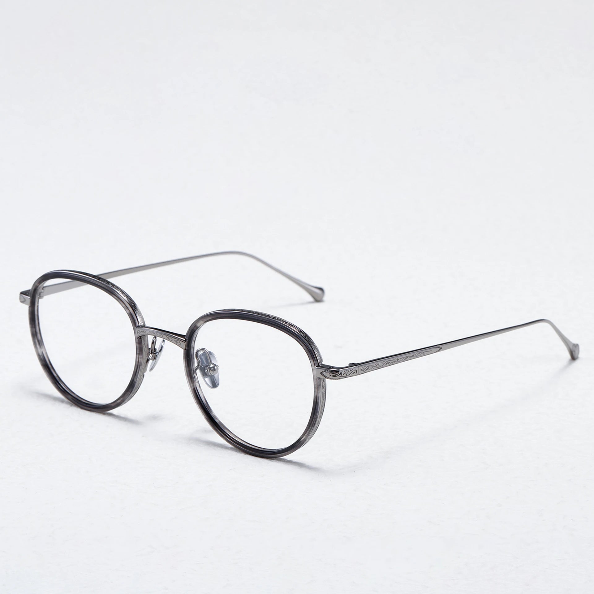 Unisex Vintage Round Clear Frame Eyeglasses Glasses on Luulla