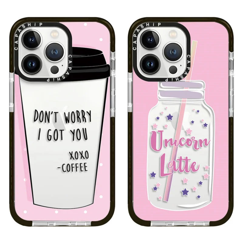 Cute Coffee And Unicorn Latte Phone Cases on Luulla