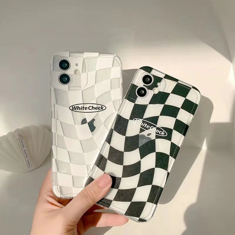Checkerboard Design Phone Case For Iphone Models on Luulla
