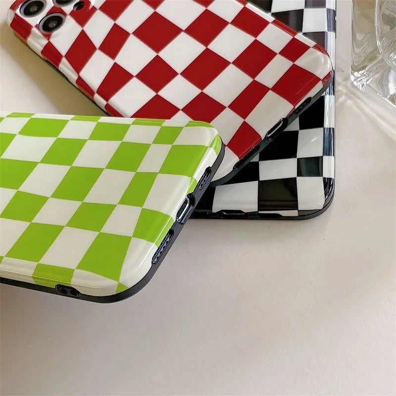 Checkerboard Pattern Phone Cases For Iphone Models on Luulla