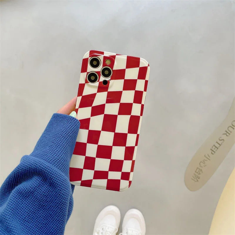 Checkerboard Pattern Phone Cases For Iphone Models on Luulla