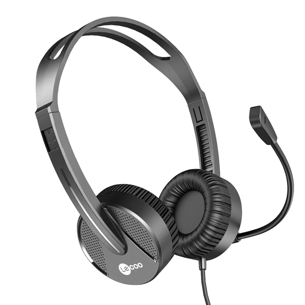 Leccoo Noise-cancelling Wired Headset With Microphone on Luulla