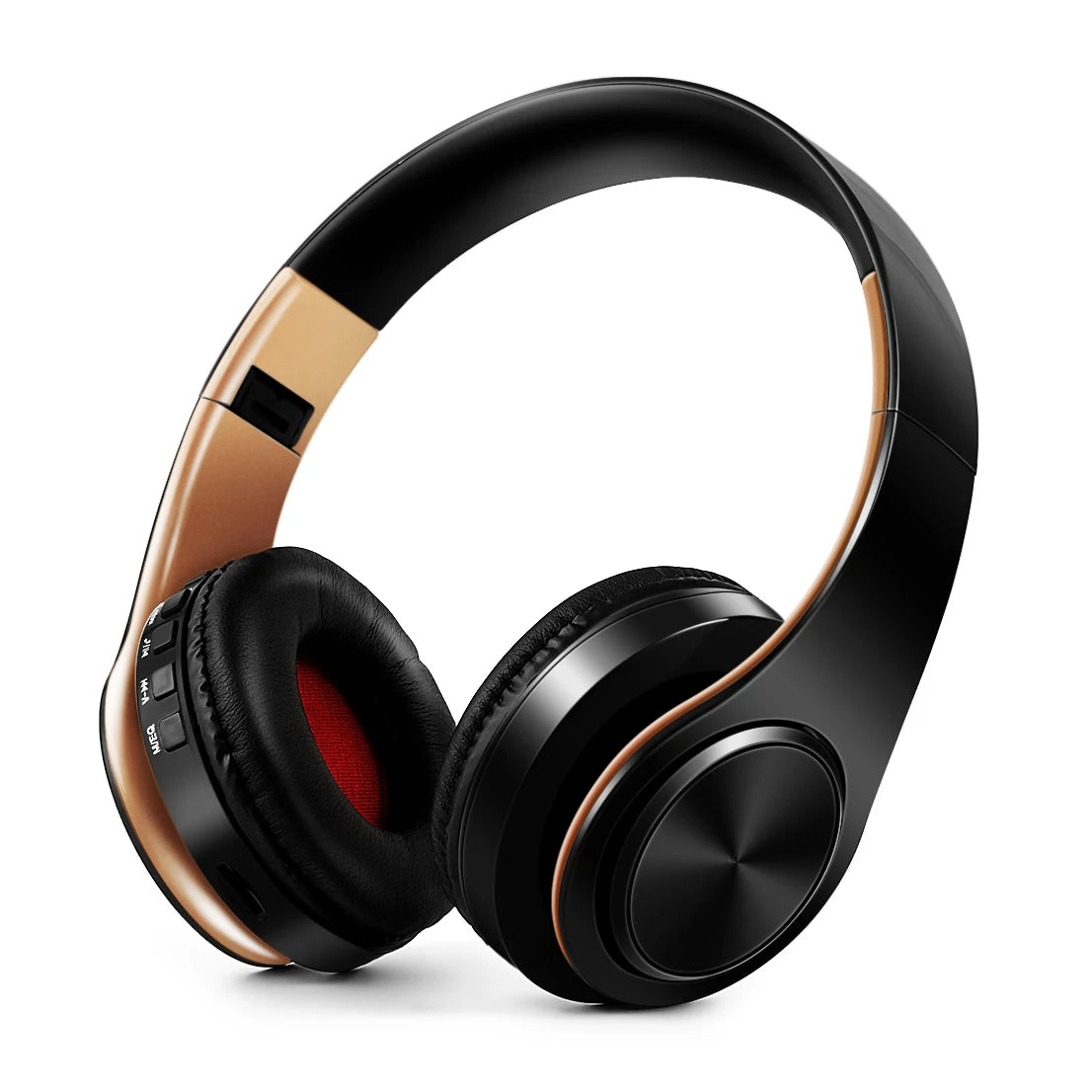 Wireless Over-ear Bluetooth Headphones With Built-in Mic on Luulla