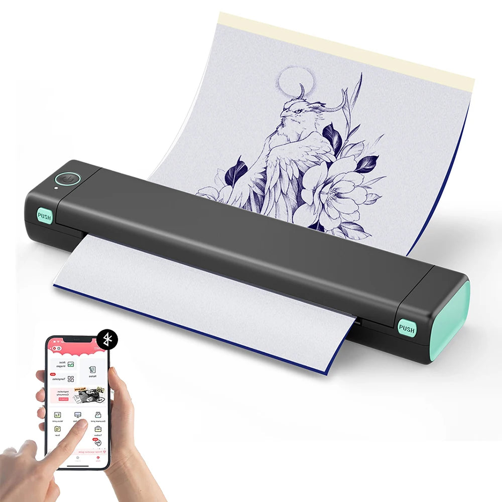 Portable Wireless Tattoo Stencil Printer With Bluetooth on Luulla