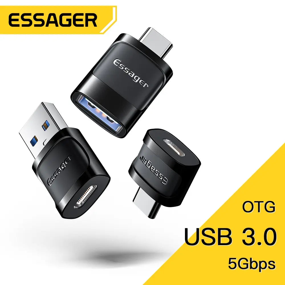 Essager Usb 30 Otg Adapter 5gbps High-speed on Luulla