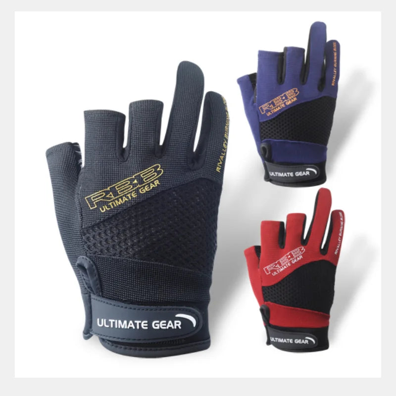 Ultimate Gear Fingerless Sports Gloves 3 Colors on Luulla