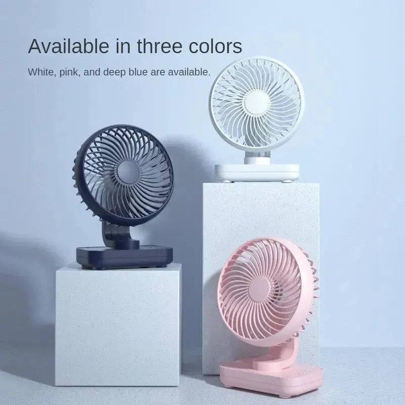 Portable Usb Desk Fan In Three Colors on Luulla