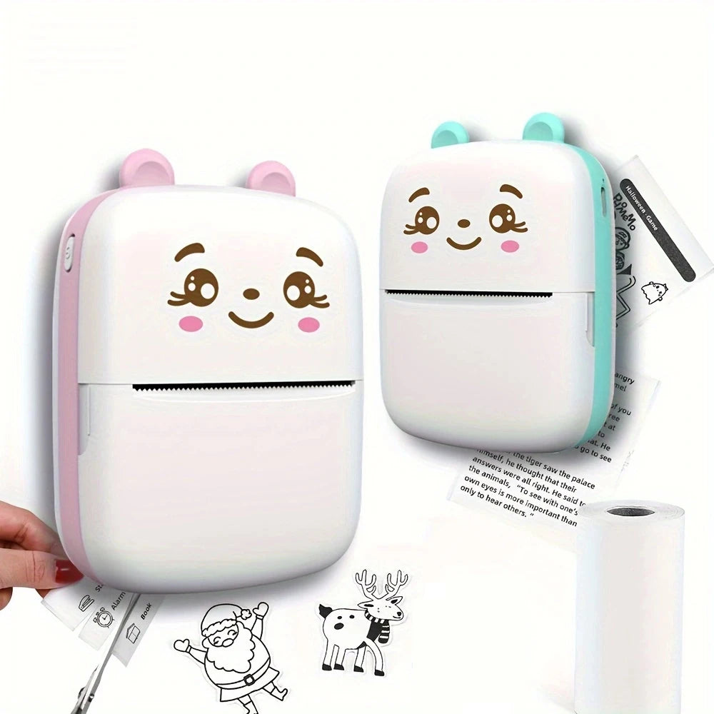 Cute Portable Mini Thermal Sticker Printer on Luulla