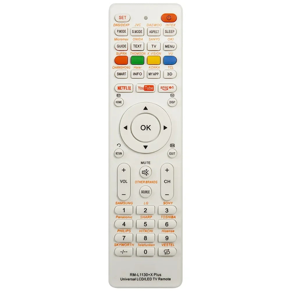 Universal Lcdled Tv Remote Control Rm-l1130x Plus on Luulla