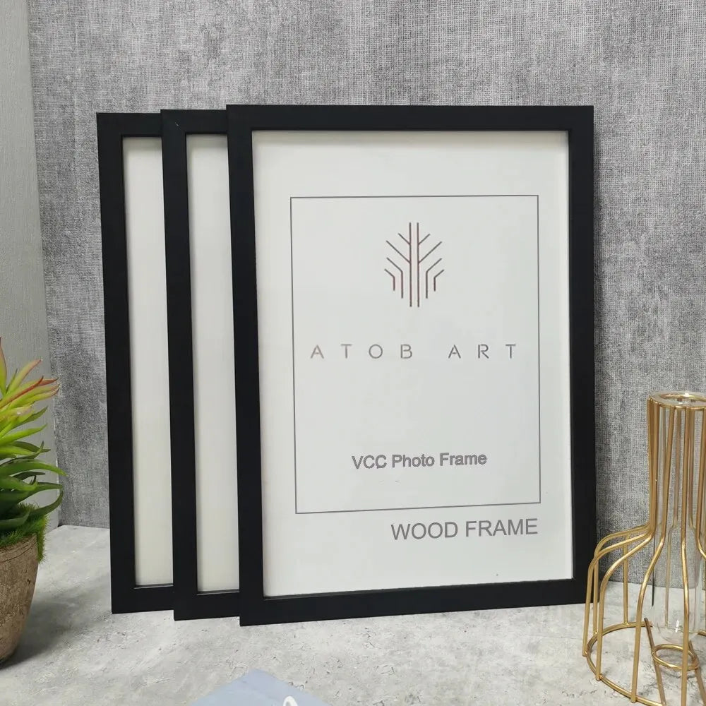 Classic Black Wood Atob Art Photo Frame on Luulla