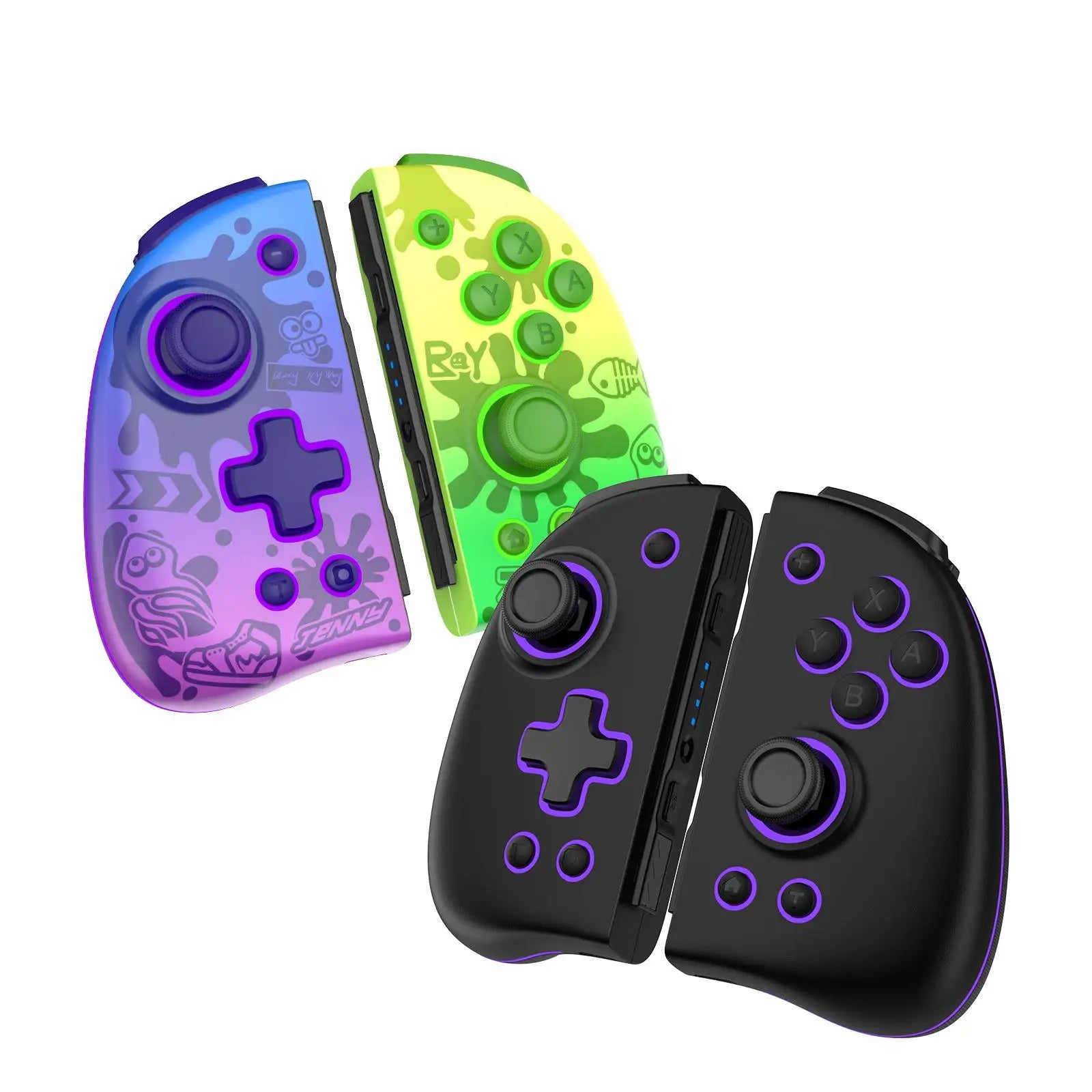 Colorful Gaming Controllers For Nintendo Switch Console on Luulla