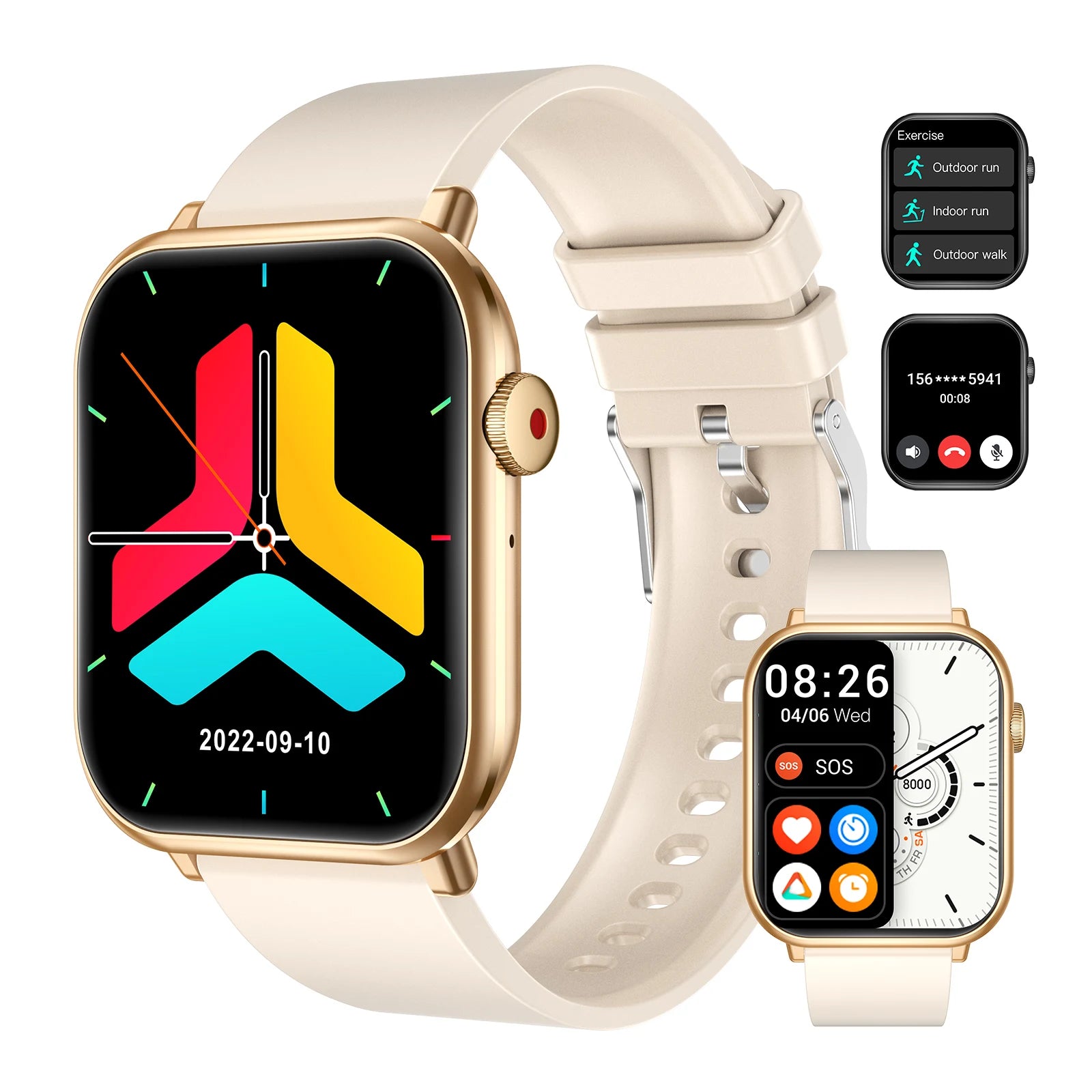 Smart Fitness Tracker Watch With Heart Rate Monitor on Luulla