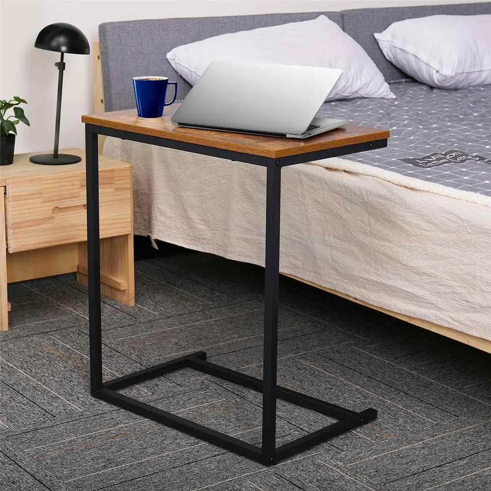 Height Adjustable Overbed Laptop Table With Wheels on Luulla