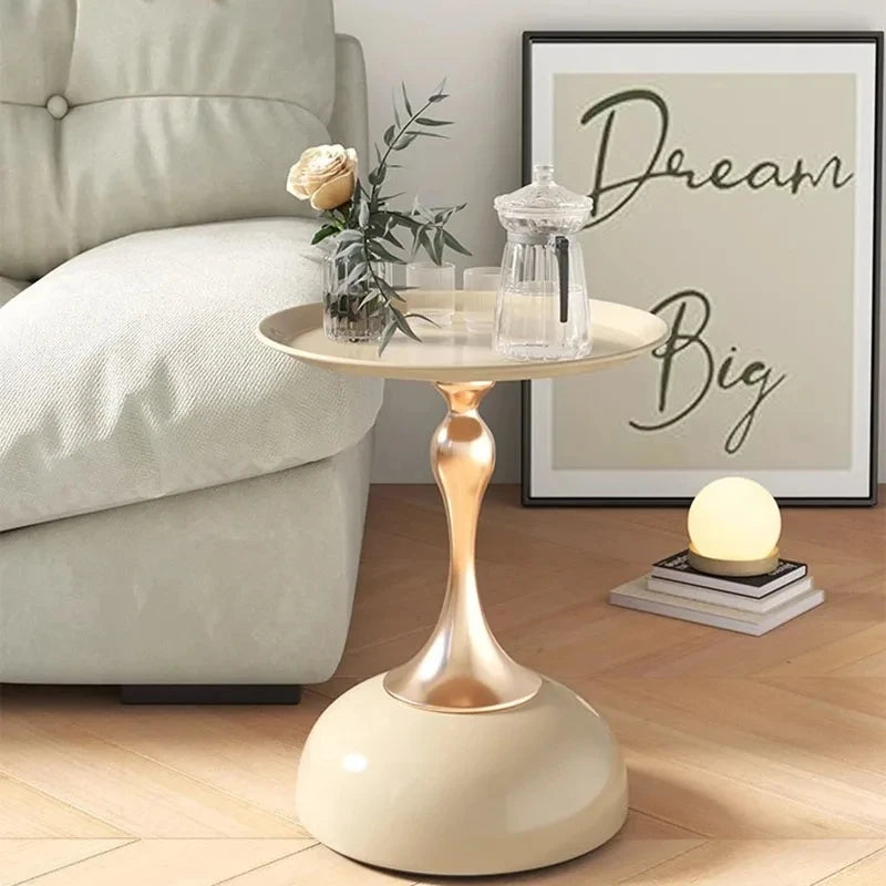 Elegant Modern Gold Accent Side Table on Luulla