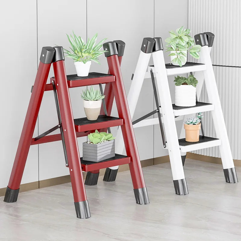 Folding Multipurpose Three-step Ladder For Home on Luulla