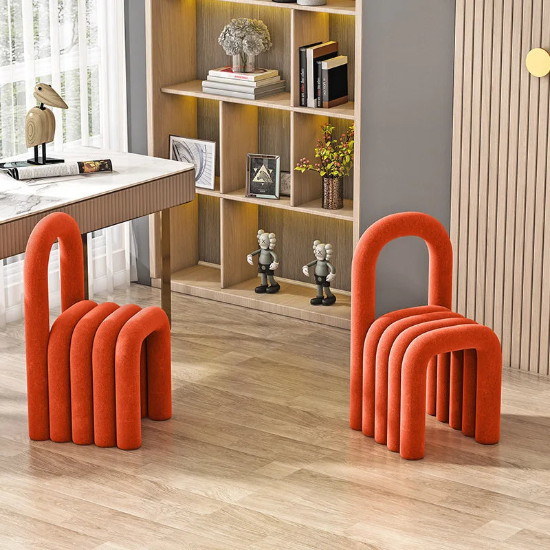 Modern Colorful Arched Design Accent Chair on Luulla