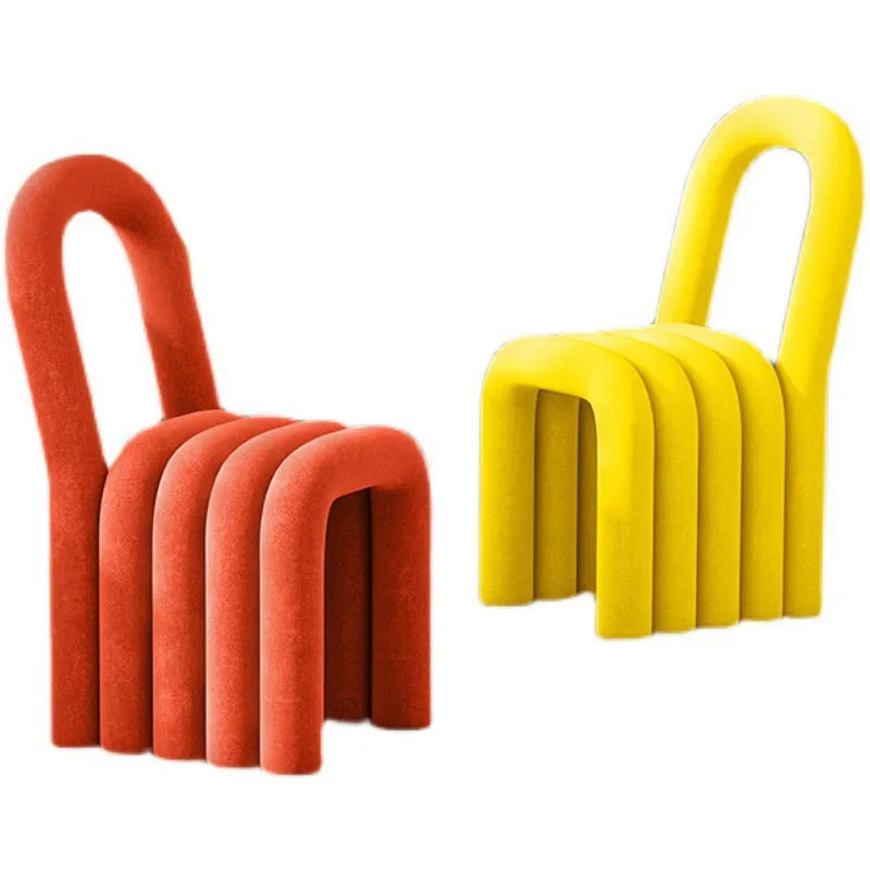 Modern Colorful Arched Design Accent Chair on Luulla