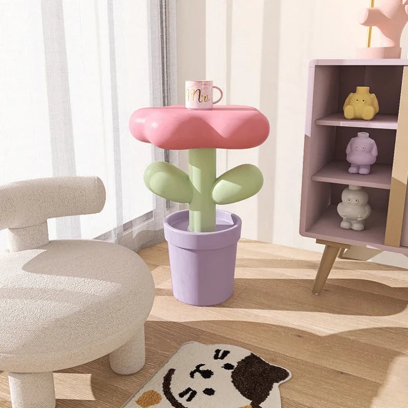 Whimsical Flower-shaped Kids Table With on Luulla
