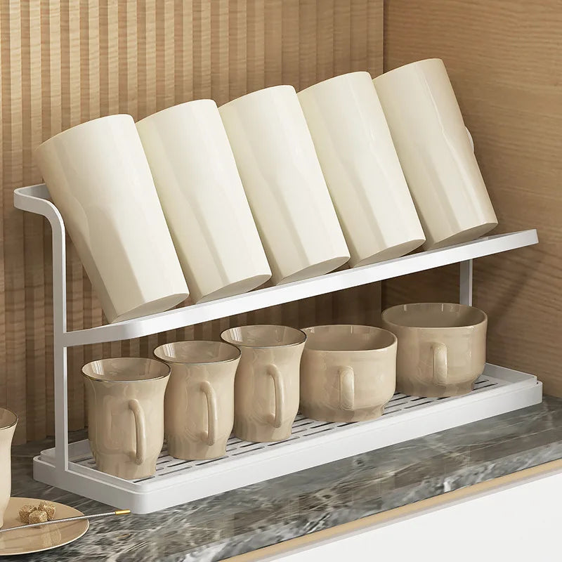 Two-tier Ceramic Mug And Cup Drying Rack on Luulla