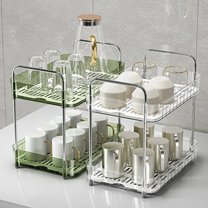 Multi-tier Glass And Mug Drying Rack Organizer on Luulla