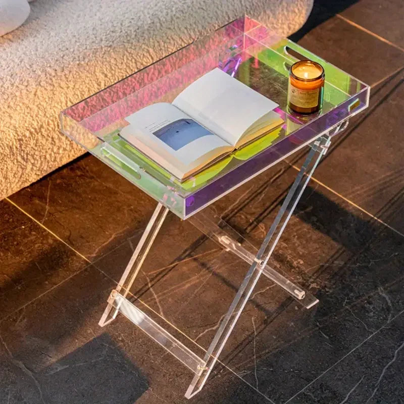 Modern Clear Acrylic Folding Tray on Luulla