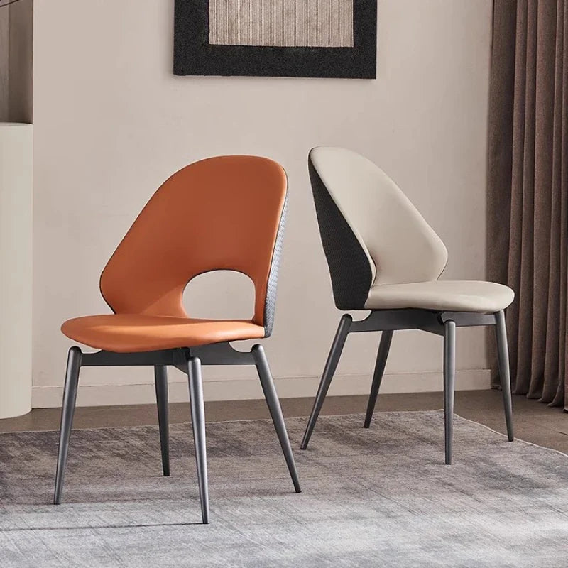 Modern Ergonomic Dining Chairs With Cushioned Seats on Luulla