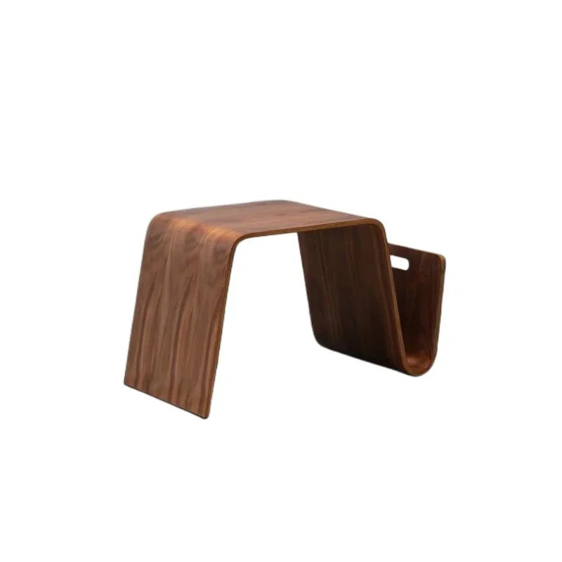 Sleek Bentwood Versatile Coffee Table Magazine Rack on Luulla