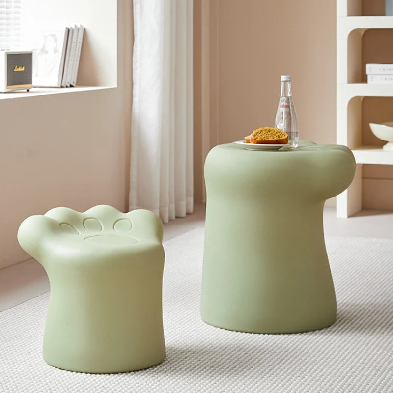 Paw-shaped Chair And Table For Kids Rooms on Luulla